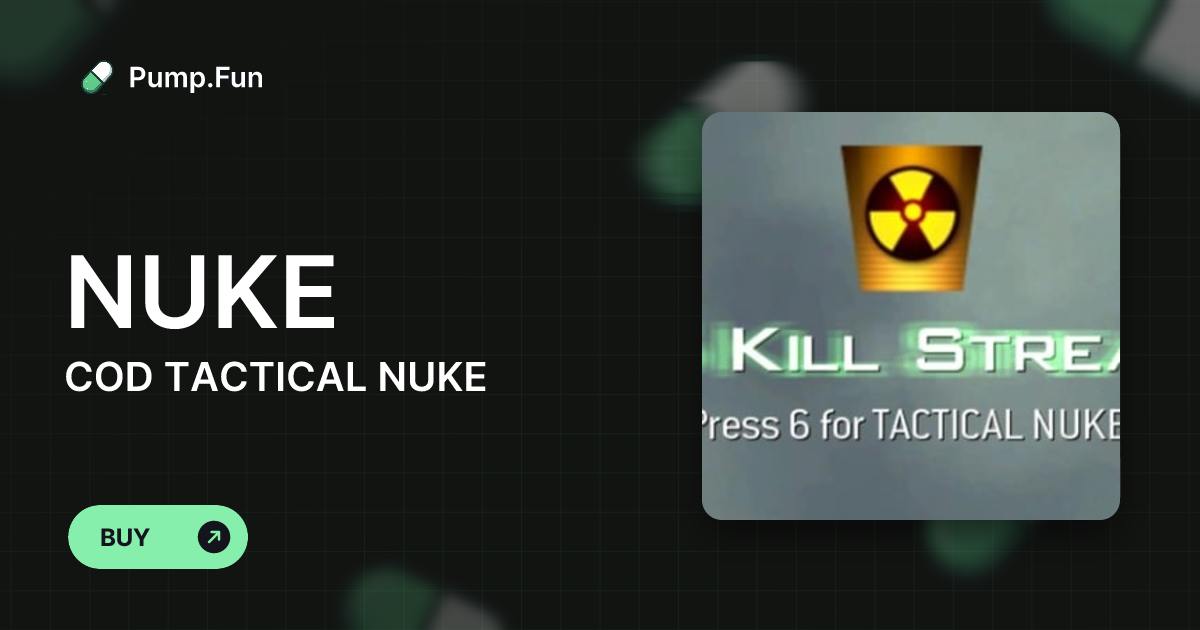 COD TACTICAL NUKE (NUKE) - Pump