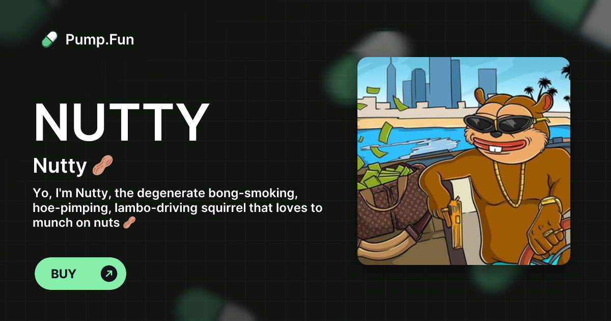 Nutty 🥜 (NUTTY) - Pump