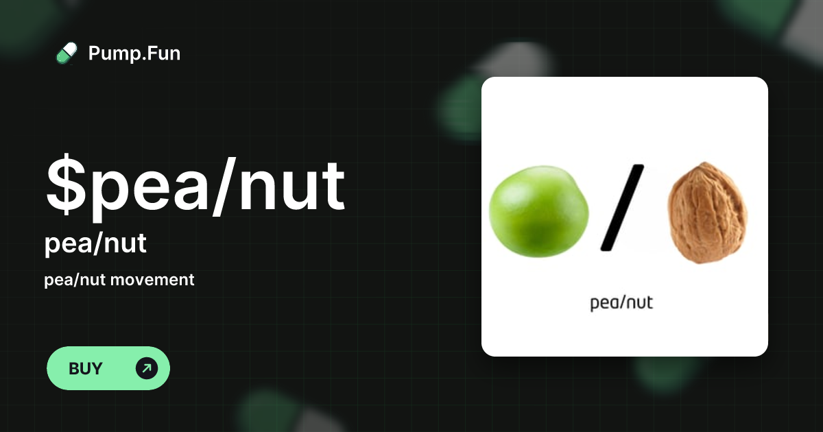 pea/nut ($pea/nut) - Pump