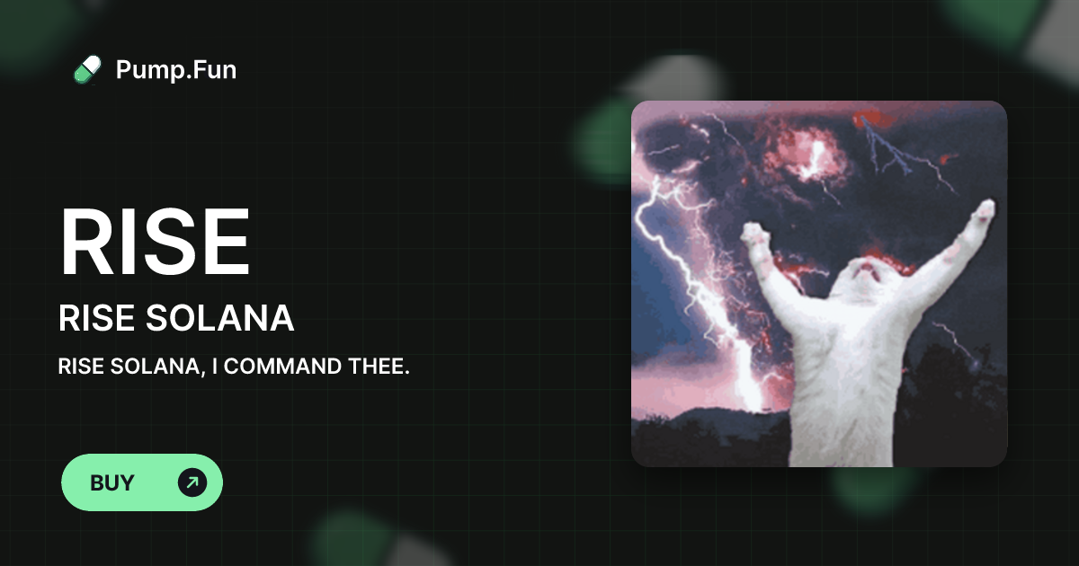 RISE SOLANA (RISE) - Pump
