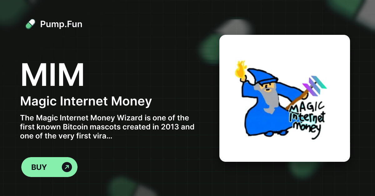 Magic Internet Money (MIM) - Pump