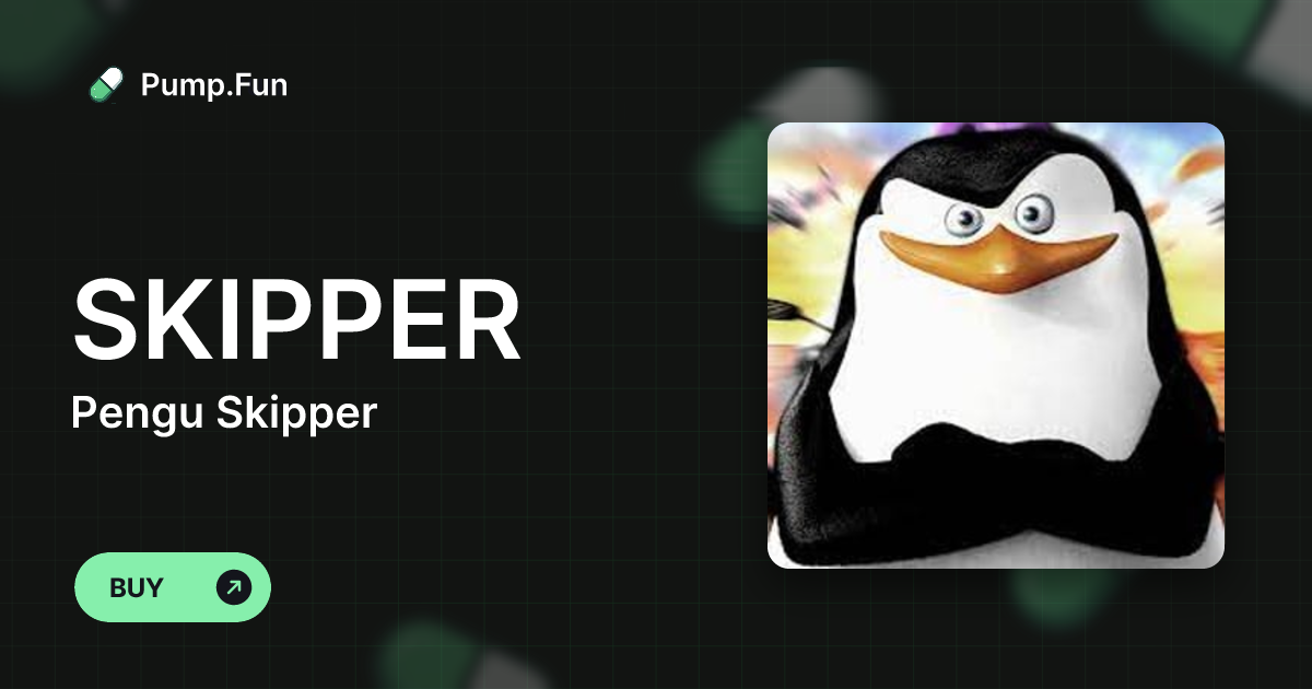 Pengu Skipper (SKIPPER) - Pump