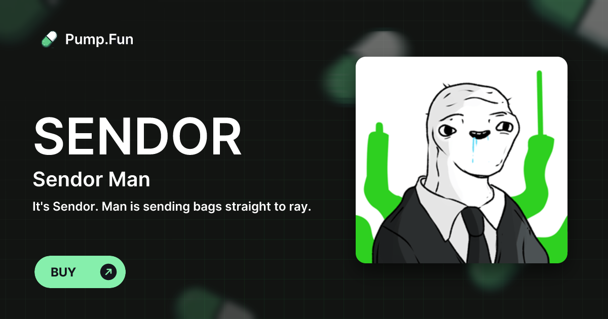 Sendor Man (SENDOR) - Pump
