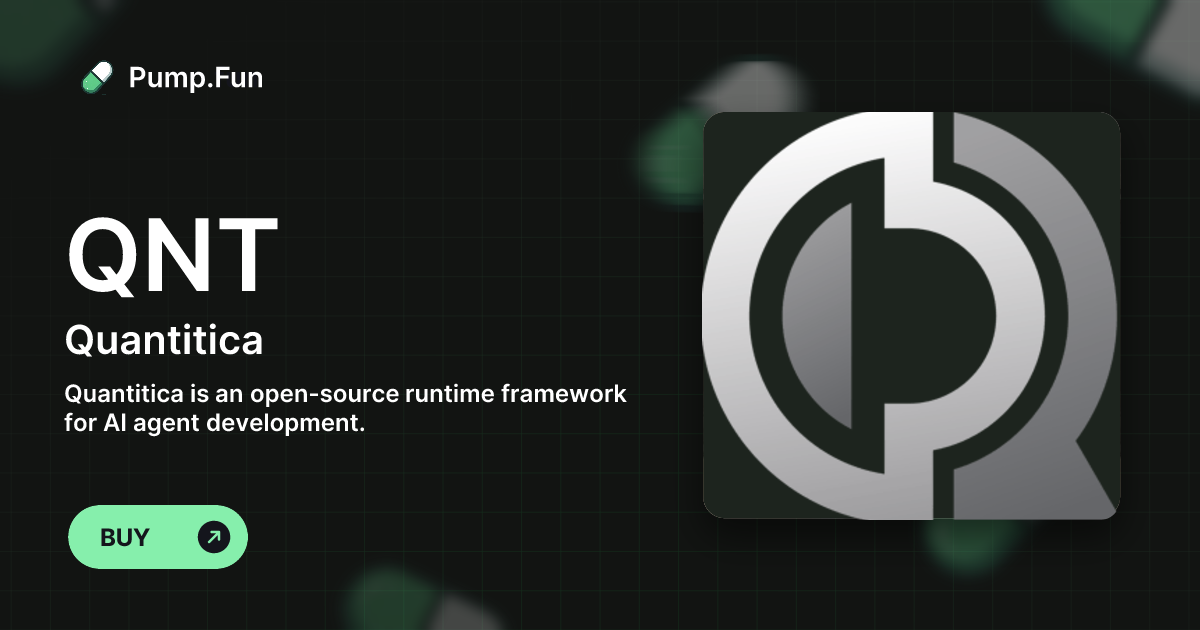 Quantitica (QNT) - Pump