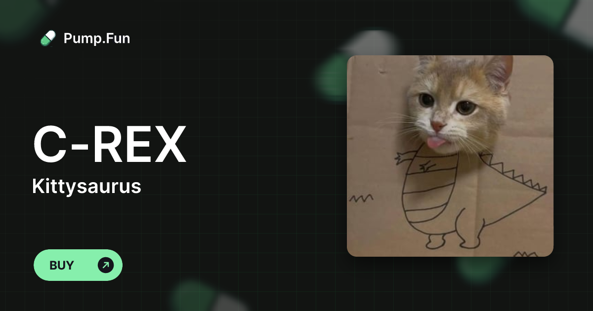 Kittysaurus (C-REX) - Pump