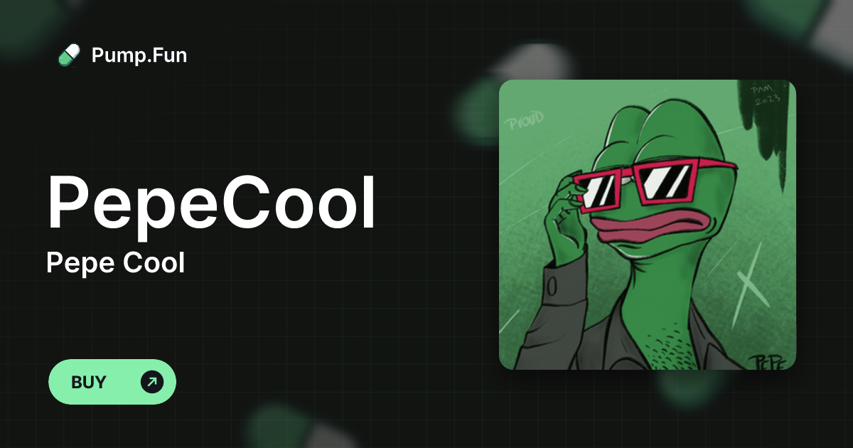 Pepe Cool (PepeCool) - Pump