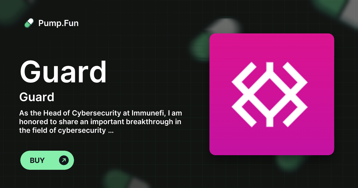 Guard (Guard) - Pump