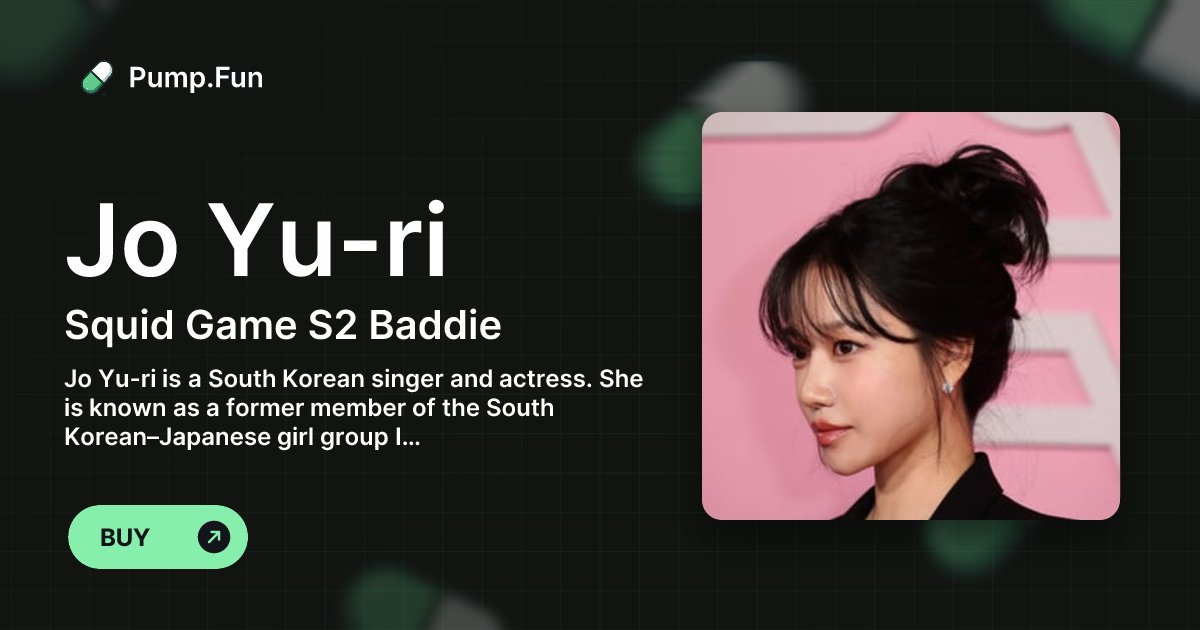 Squid Game S2 Baddie (Jo Yu-ri) - Pump