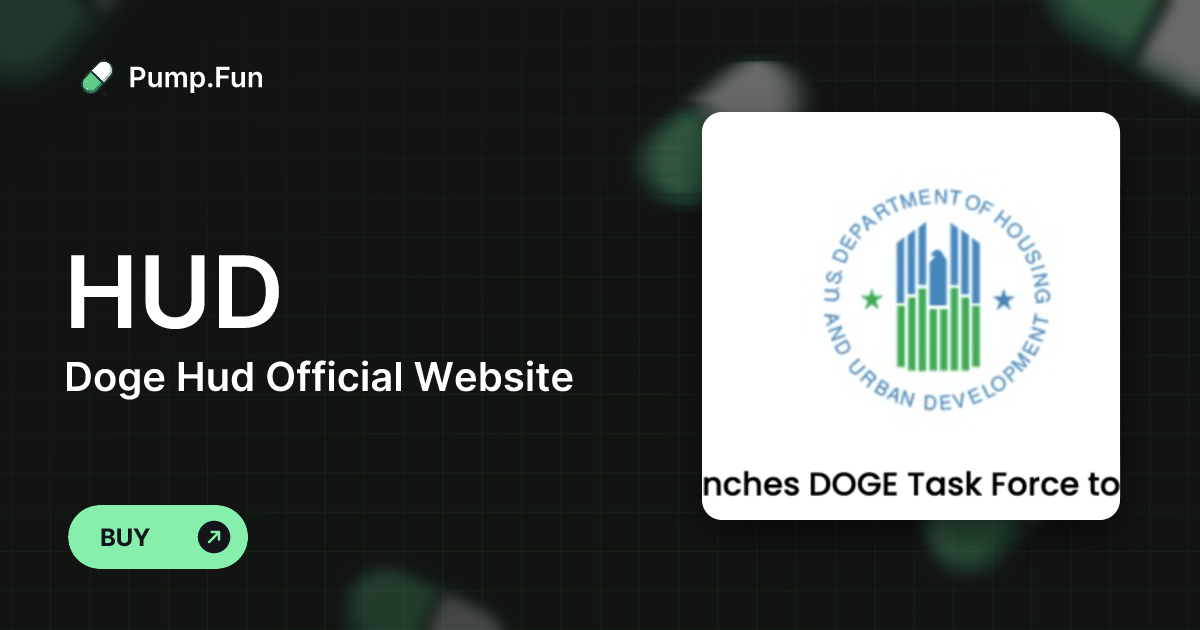Doge Hud Official Website (HUD) - Pump