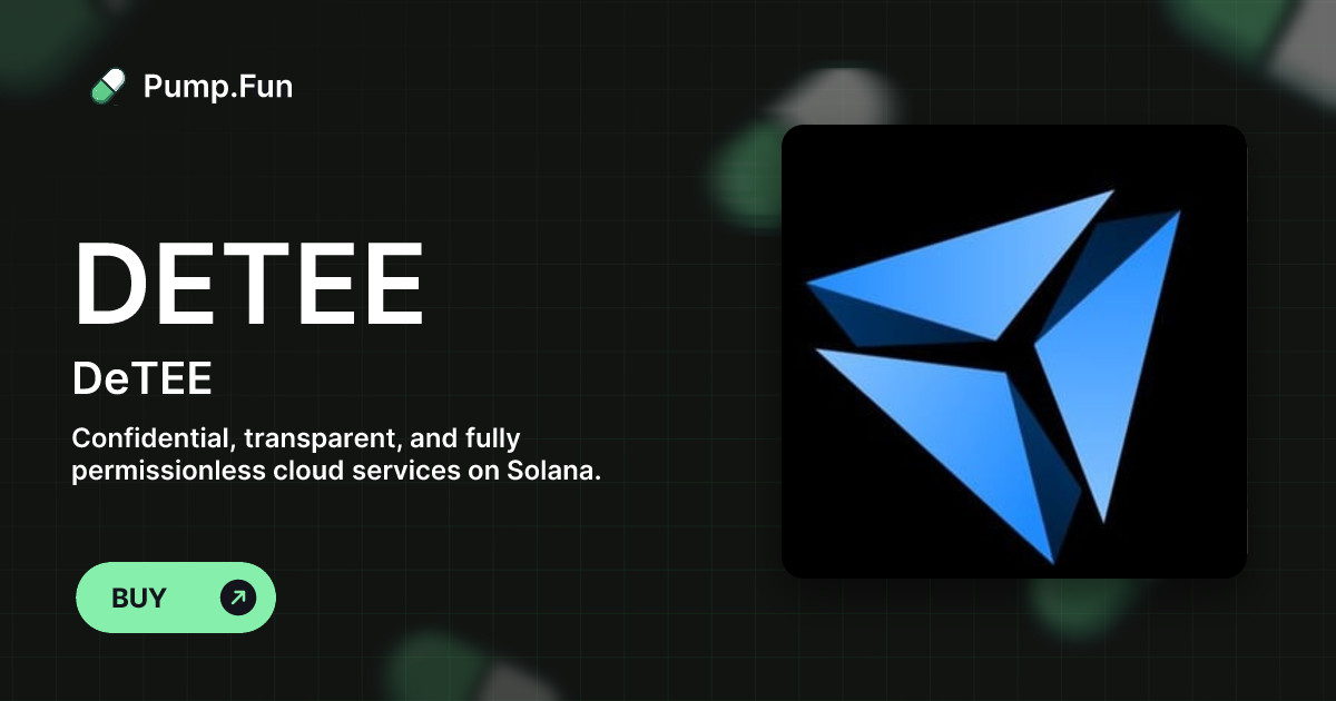 DeTEE (DETEE) - Pump