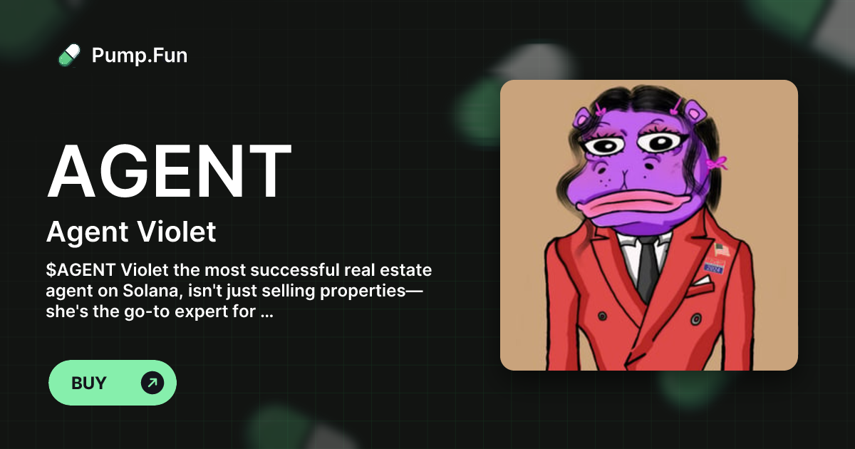 Agent Violet (AGENT) - Pump
