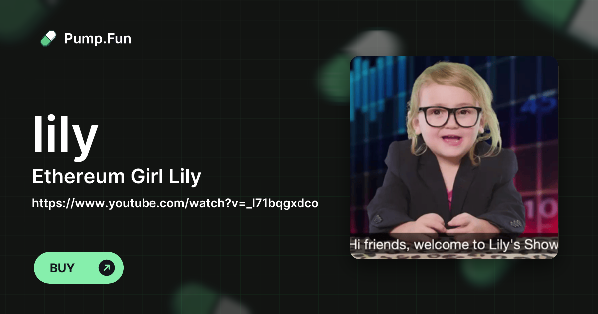 Ethereum Girl Lily (lily) - Pump