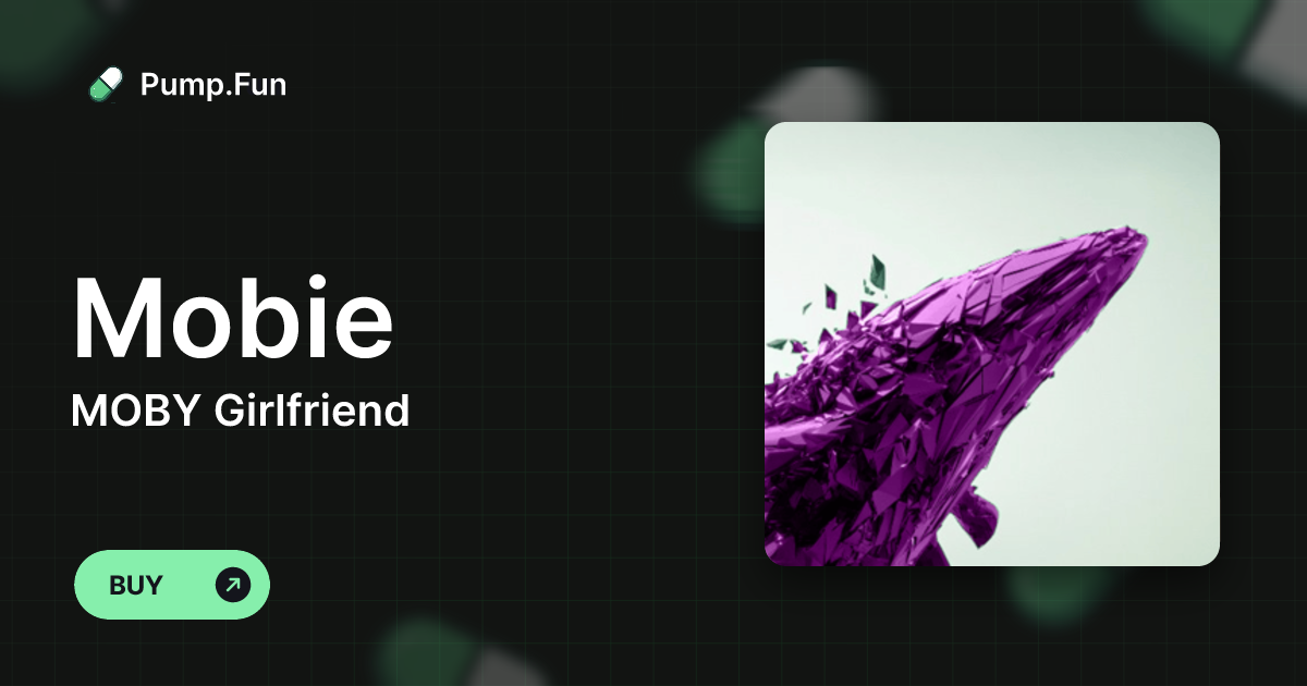 MOBY Girlfriend (Mobie) - Pump