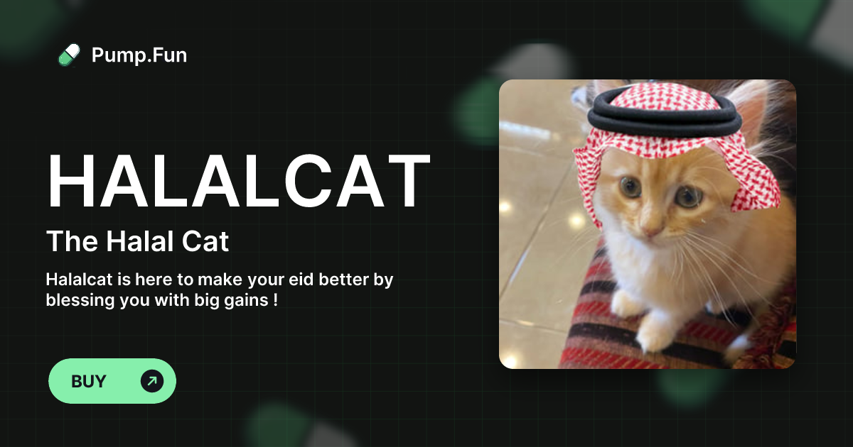 The Halal Cat (HALALCAT) - Pump