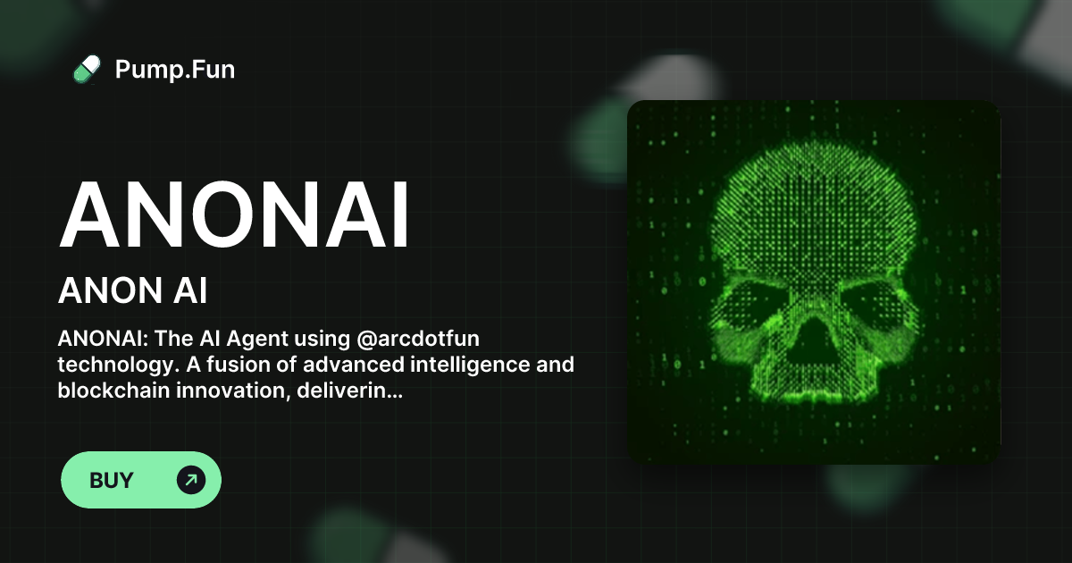 ANON AI (ANONAI) - Pump