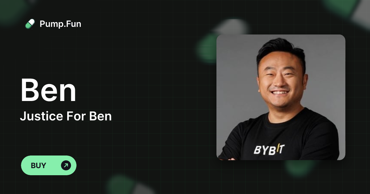 Justice For Ben (Ben) - Pump