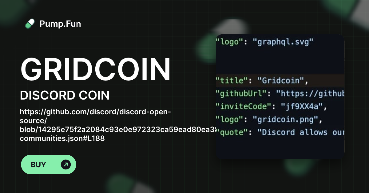 DISCORD COIN (GRIDCOIN) - Pump