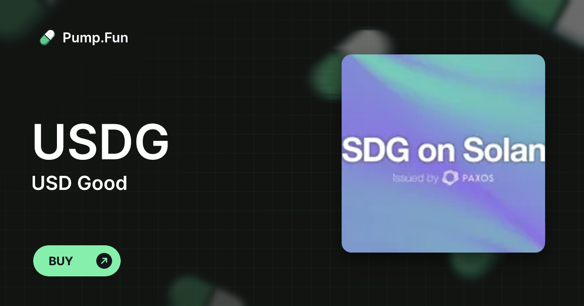 USD Good (USDG) - Pump