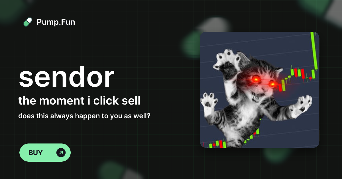 the moment i click sell (sendor) - Pump