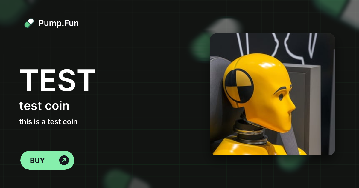 test coin (TEST) - Pump