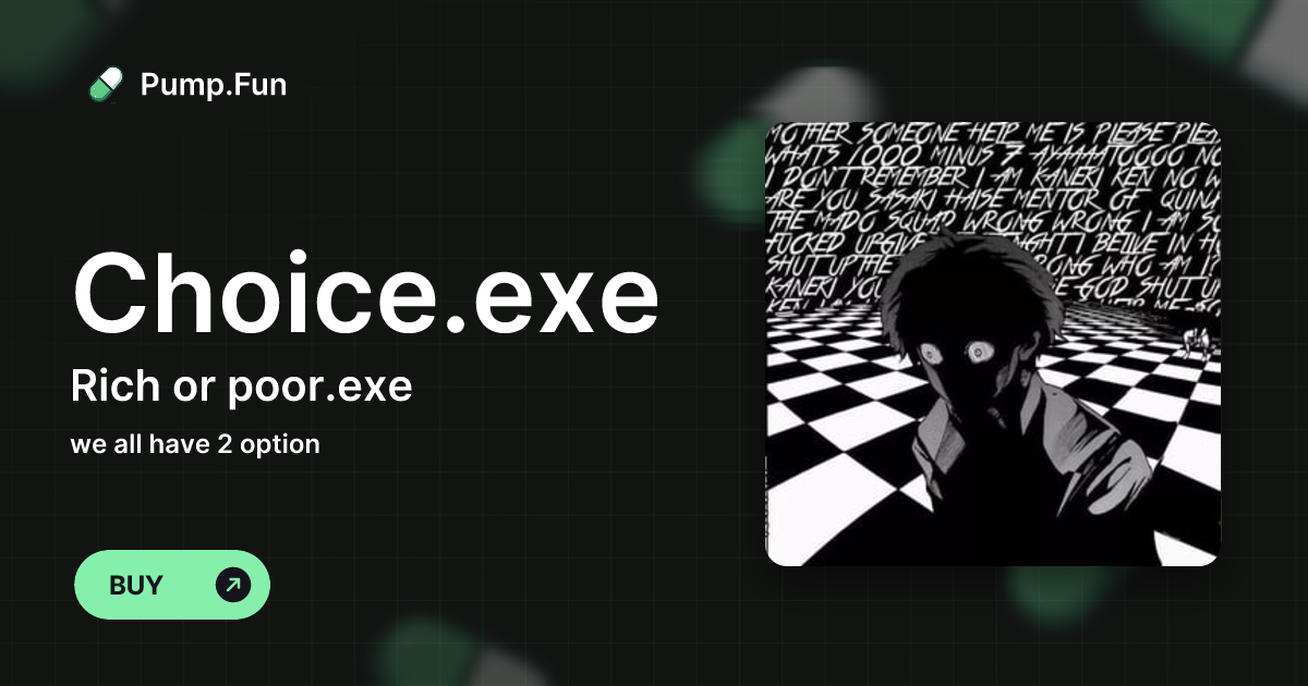 Rich or poor.exe (Choice.exe) - Pump