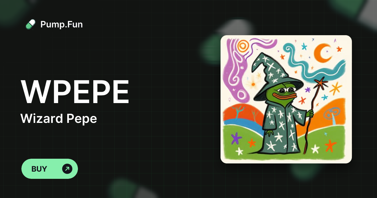 Wizard Pepe (WPEPE) - Pump