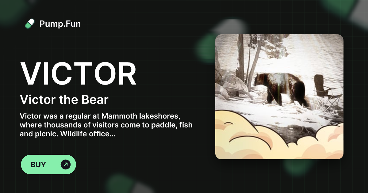 Victor the Bear (VICTOR) - Pump