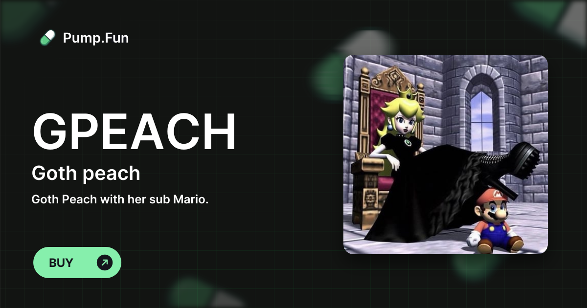 Goth peach (GPEACH) - Pump