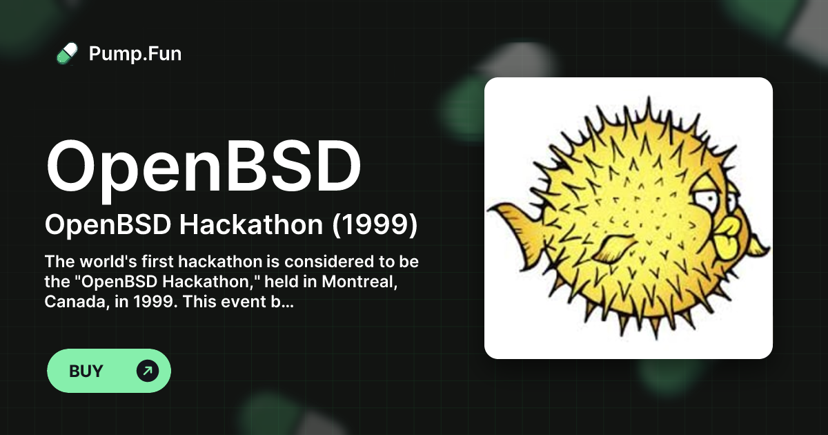 OpenBSD Hackathon (1999) (OpenBSD) - Pump