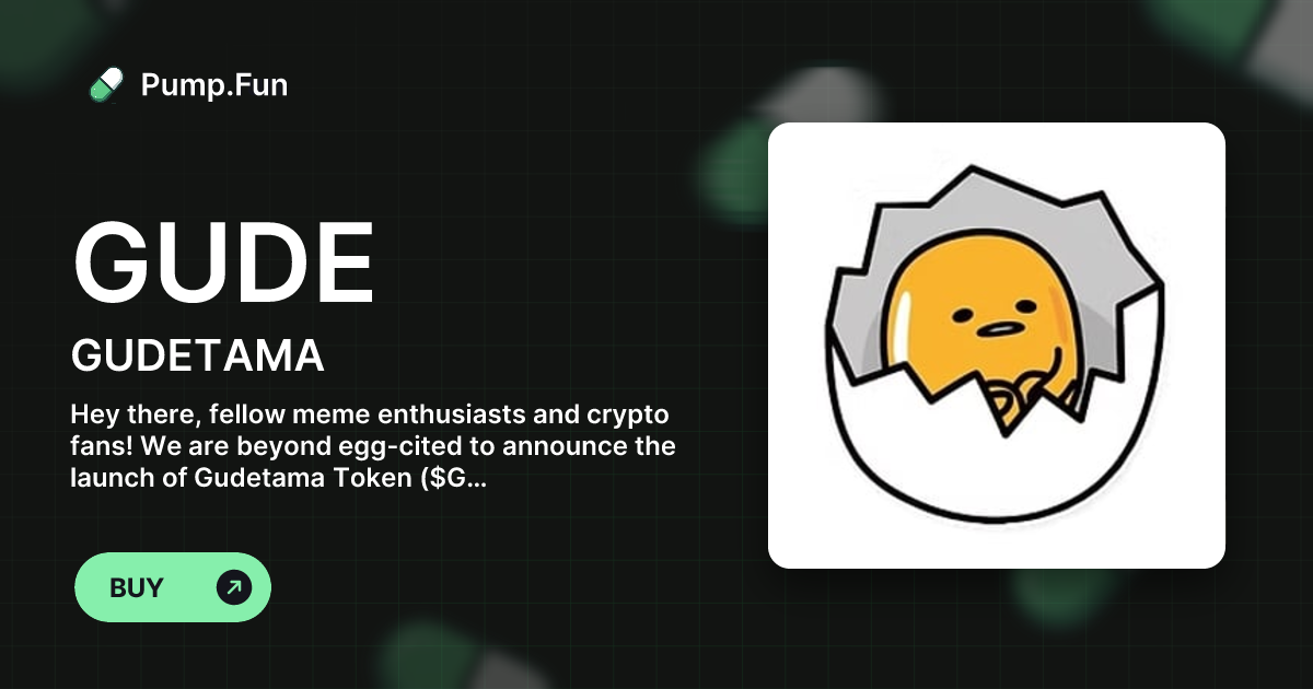 GUDETAMA (GUDE) - Pump