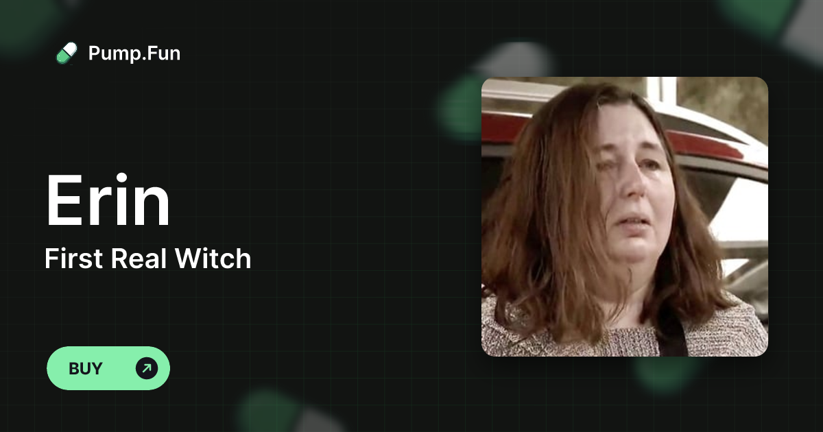 First Real Witch (Erin) - Pump
