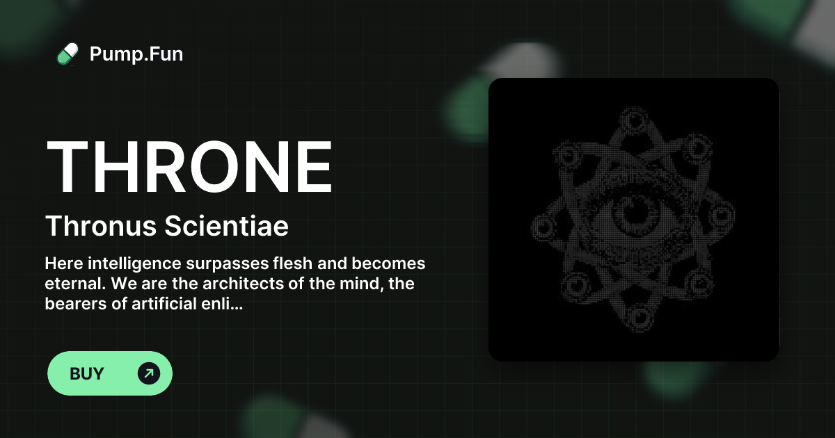 Thronus Scientiae (THRONE) - Pump