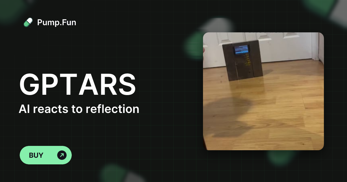 AI reacts to reflection (GPTARS) - Pump