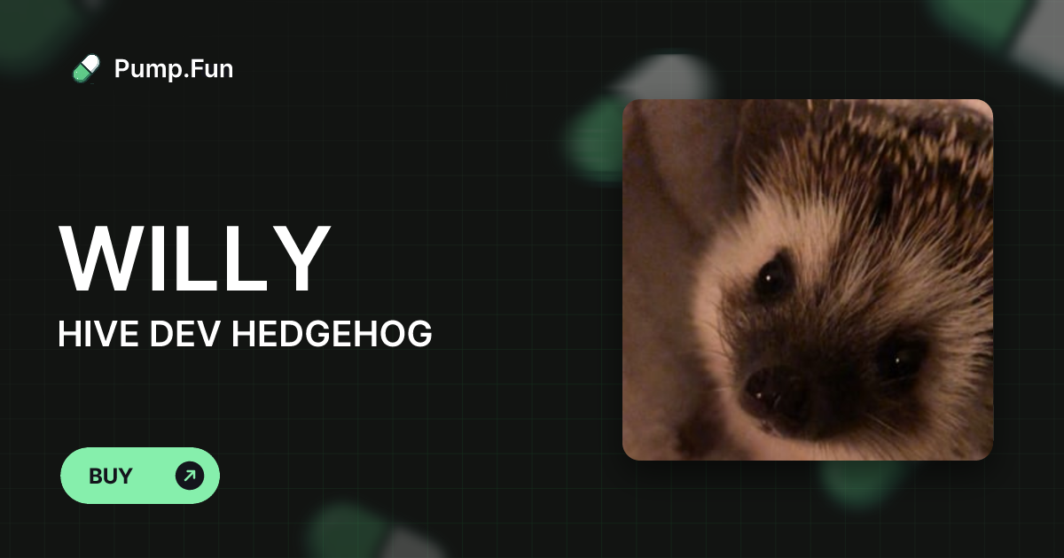HIVE DEV HEDGEHOG (WILLY) - Pump
