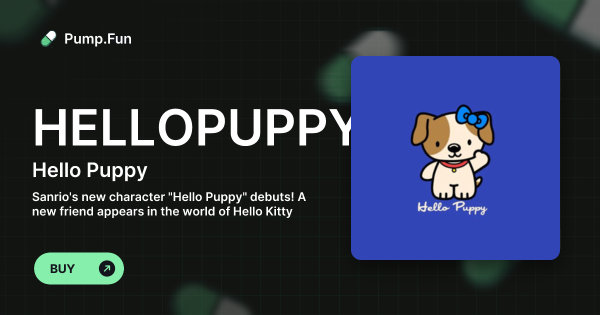 Hello Puppy (HELLOPUPPY) - Pump