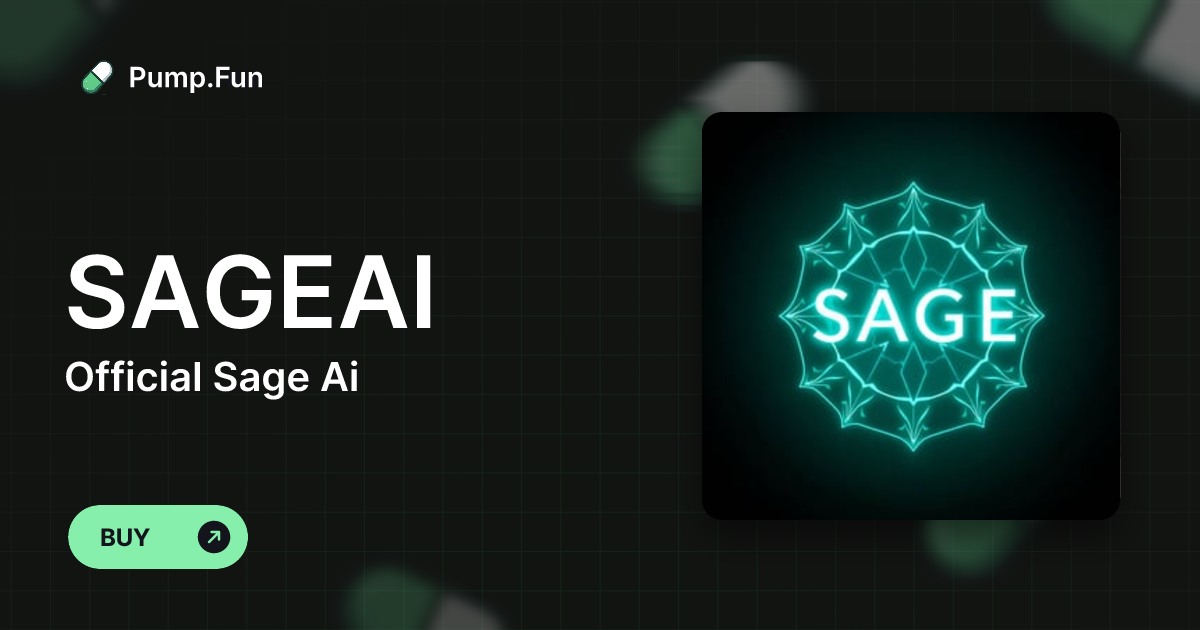 Official Sage Ai (SAGEAI) - Pump