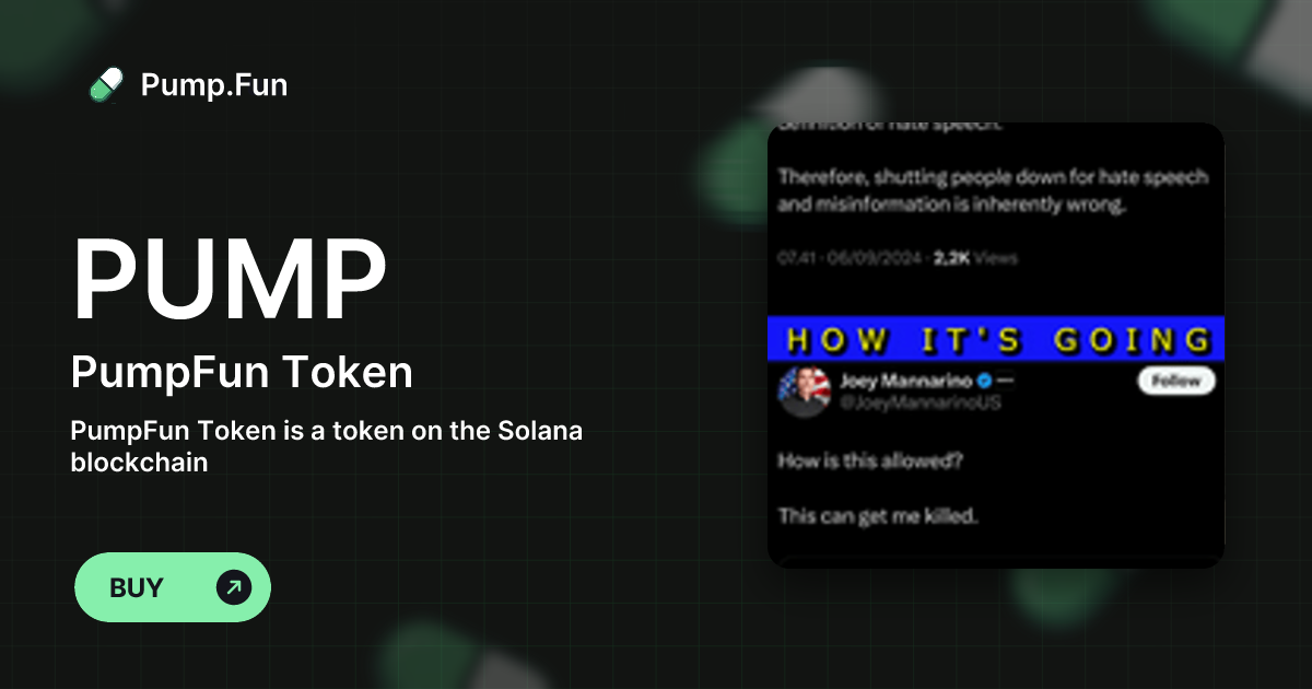 PumpFun Token (PUMP) - Pump