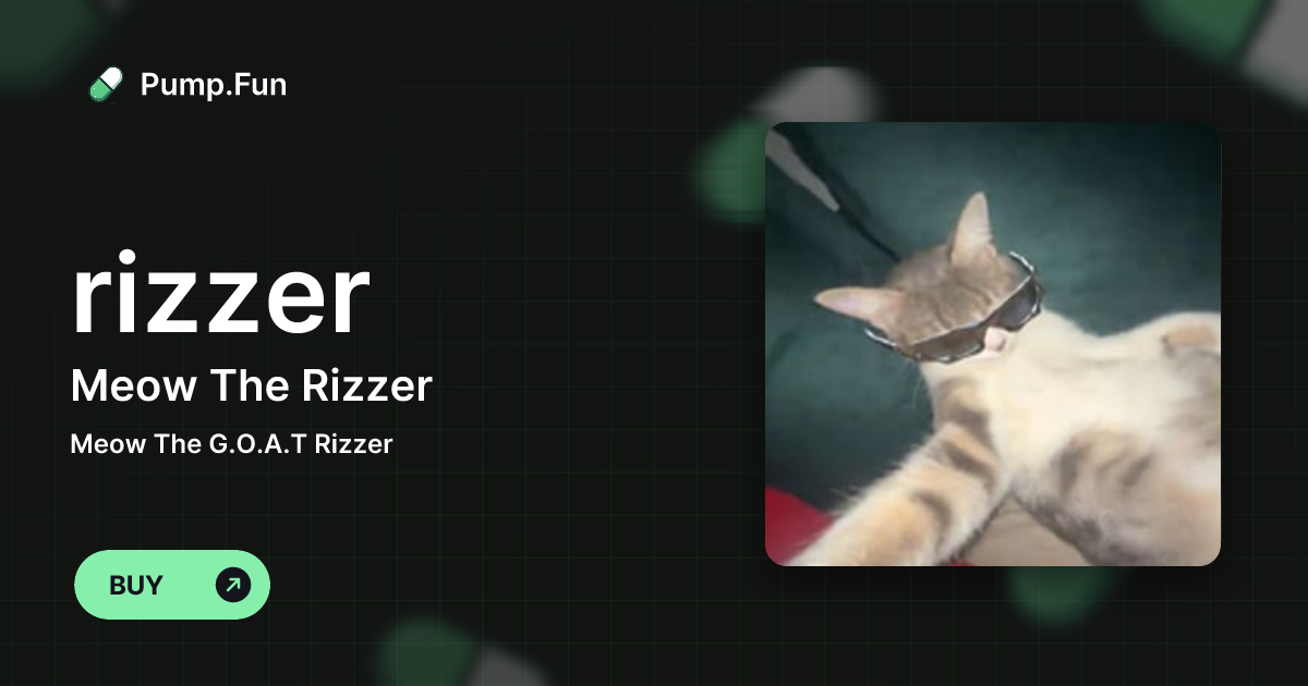 Meow The Rizzer (rizzer) - Pump