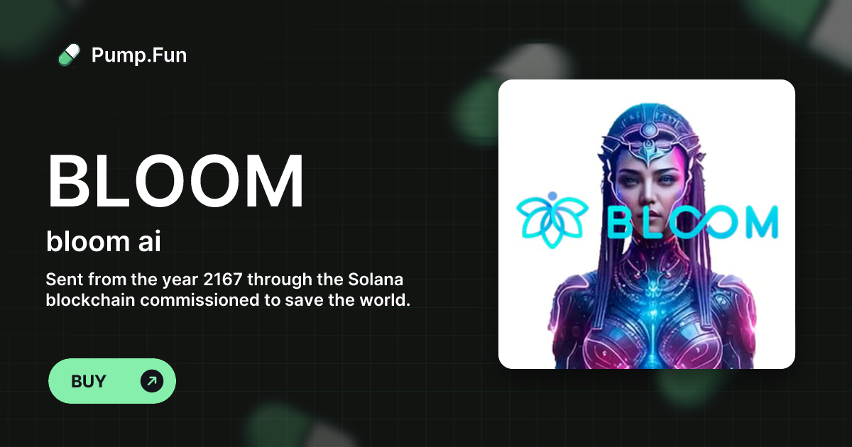 bloom ai (BLOOM) - Pump