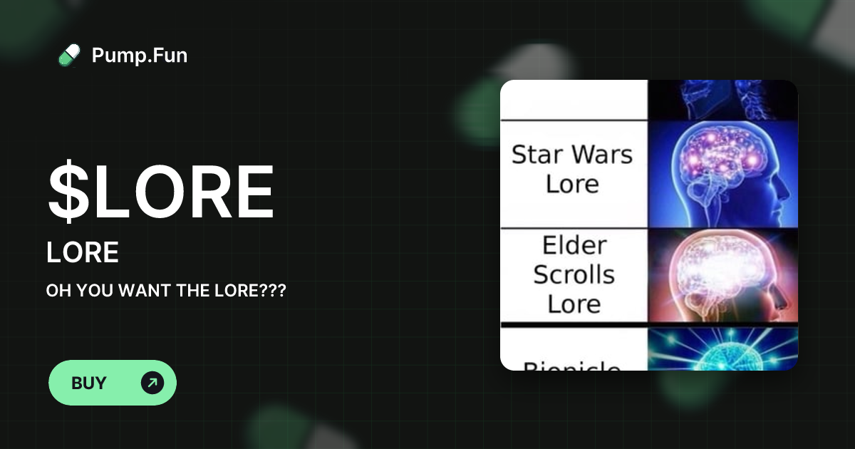 LORE ($LORE) - Pump