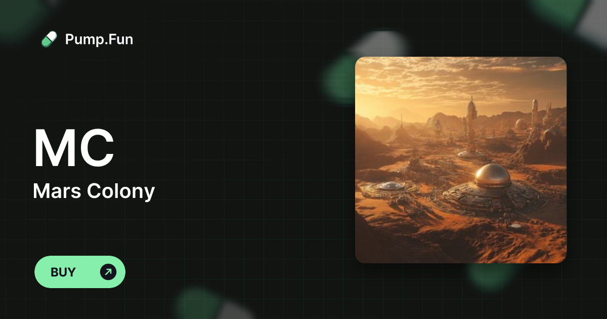 Mars Colony (MC) - Pump