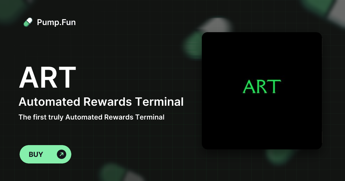 Automated Rewards Terminal (ART) - Pump
