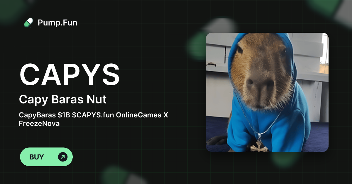 Capy Baras Nut (CAPYS) - Pump