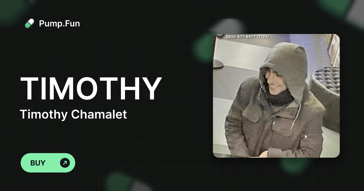 Timothy Chamalet (TIMOTHY) - Pump