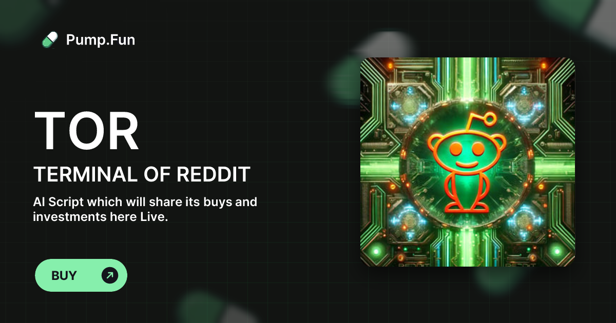 TERMINAL OF REDDIT (TOR) - Pump