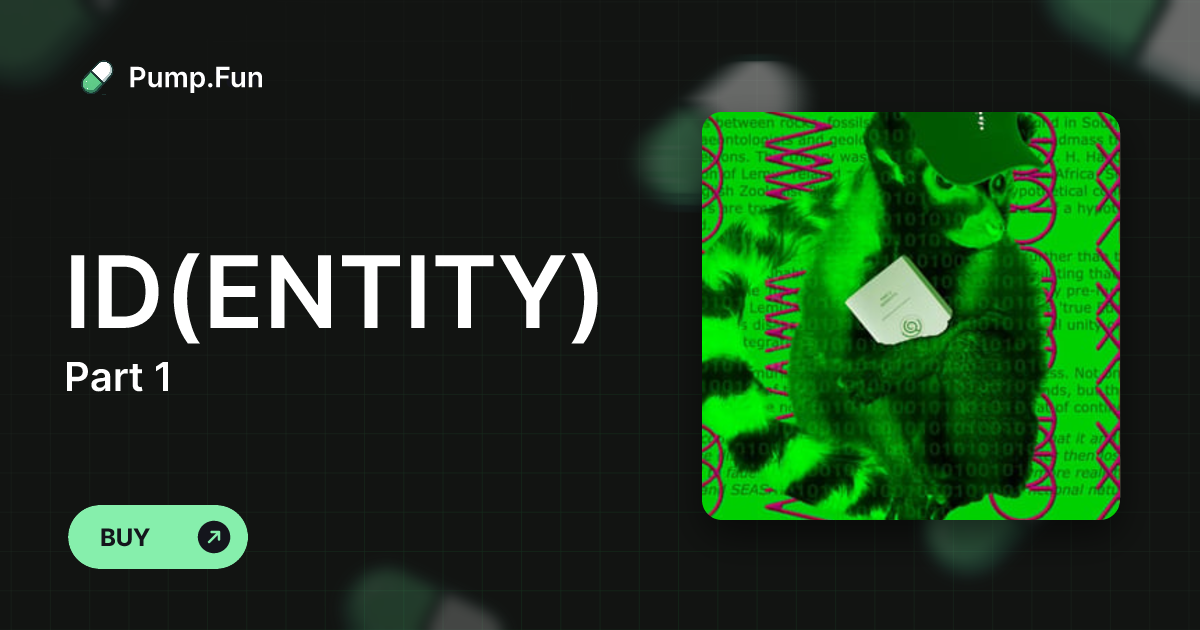 Part 1 (ID(ENTITY)) - Pump