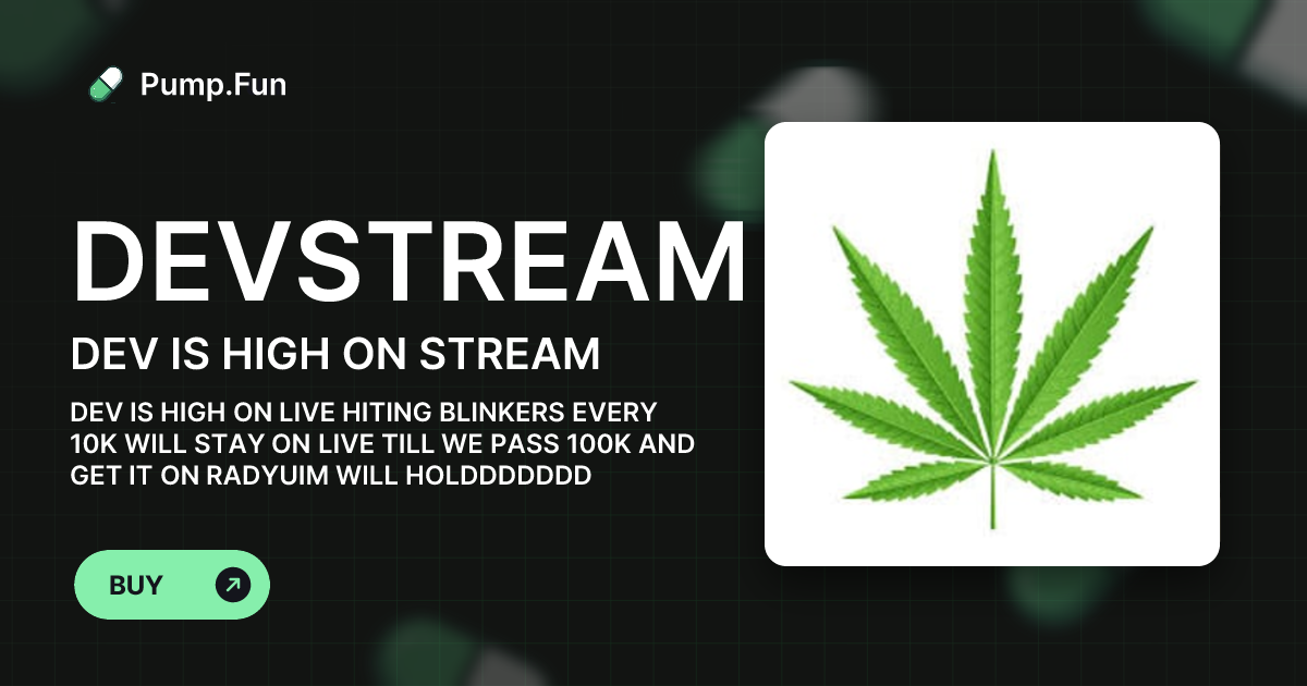DEV IS HIGH ON STREAM (DEVSTREAM) - Pump