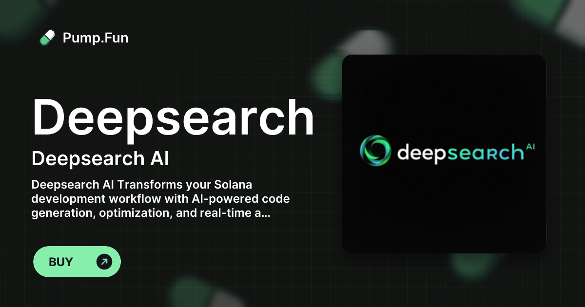 Deepsearch AI (Deepsearch) - Pump