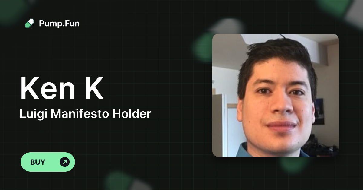 Luigi Manifesto Holder (Ken K) - Pump