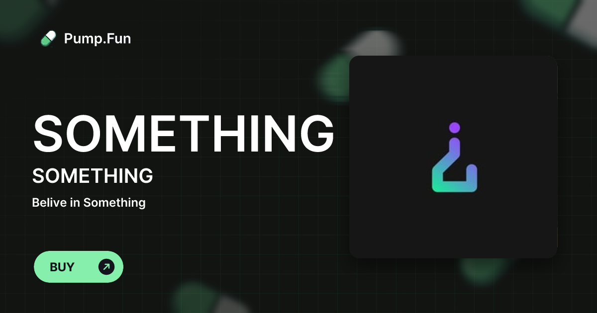 SOMETHING (SOMETHING) - Pump